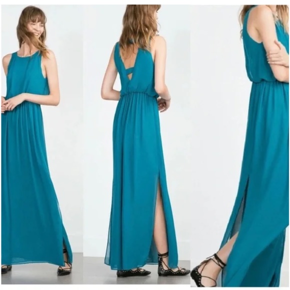 Zara | Dresses | Zara Maxi Dress | Poshmark